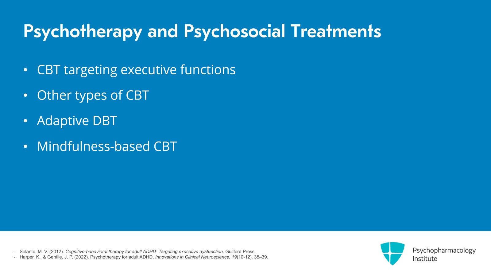Psychopharmacology Institute